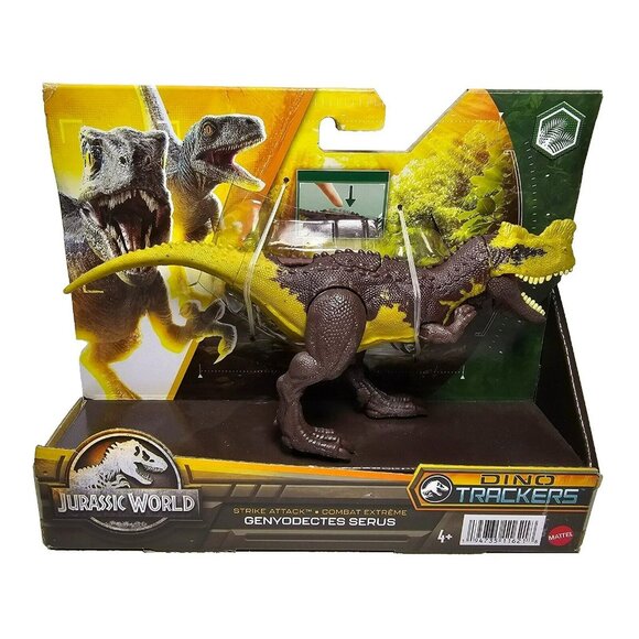 Mattel | Toys | Jurassic World Dino Trackers Strike Attack Genyodectes ...